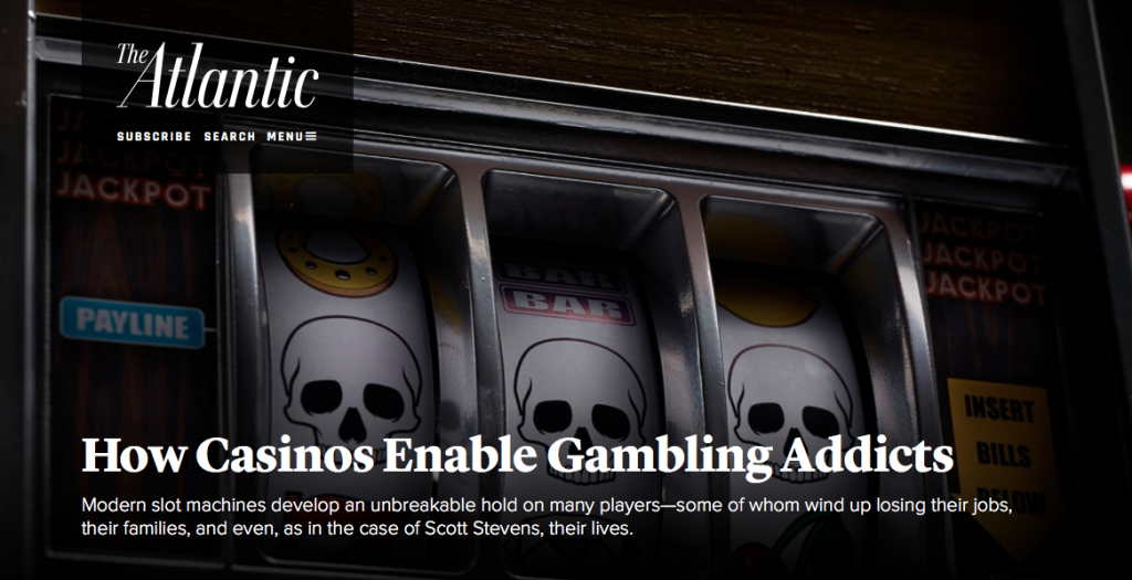 Atlantic Magazine Story Shows Tragic Consequences of Gambling Addiction ...
